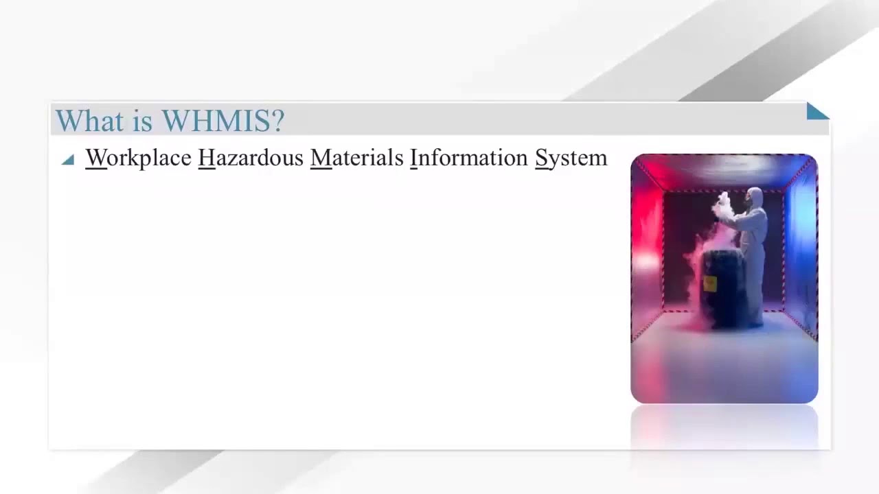 WHMIS GHS Course Preview