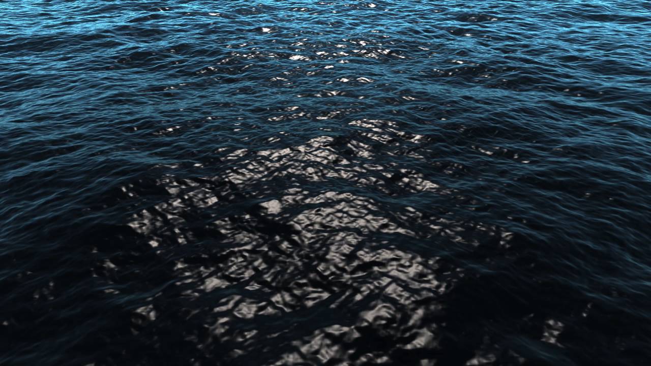 Blue Ocean Waves from above -  Free HD Footage