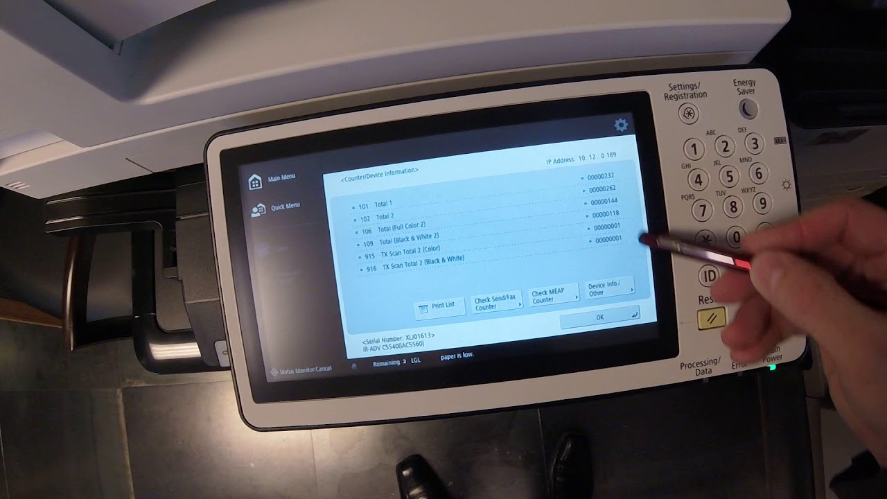 POE Checking Meter Reading