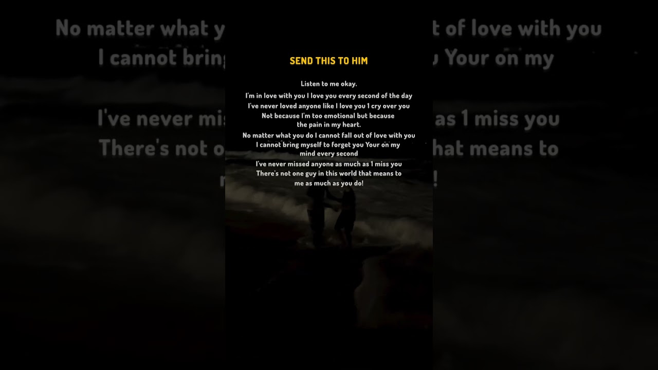 Love Quotes for Him 💌 | Send This to the One You Love