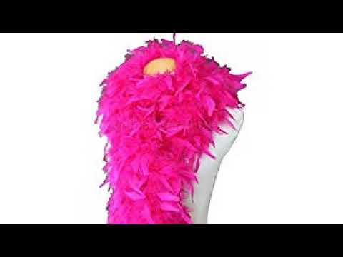 BEST SELLER Halloween Costume Reviews! Cynthia's Feathers 80g Chandelle Feather Boas over 30 Colo..