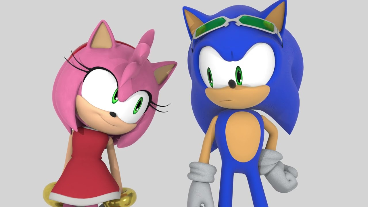 Sonic Blender Animation Test 2 (Progress?)