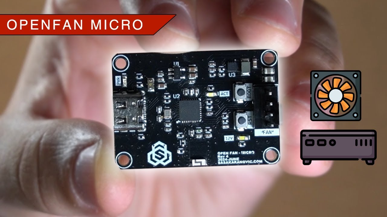 OpenFAN Micro - My home lab needs this fan controller