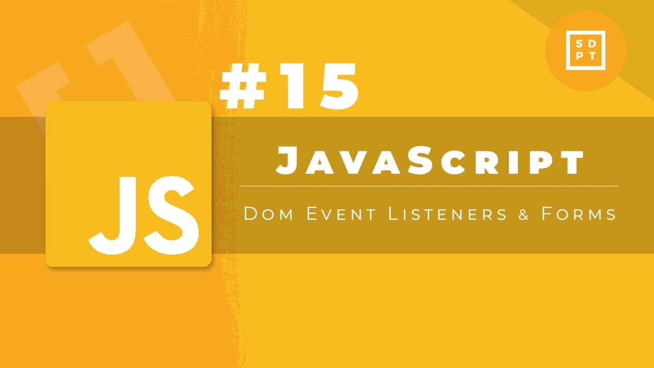 JavaScript Tutorial #15: DOM Events & Forms | Web Development | Filipino | Tagalog