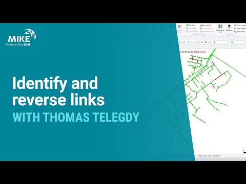 MIKE+ | How to ensure all links in a collection system point in the right direction