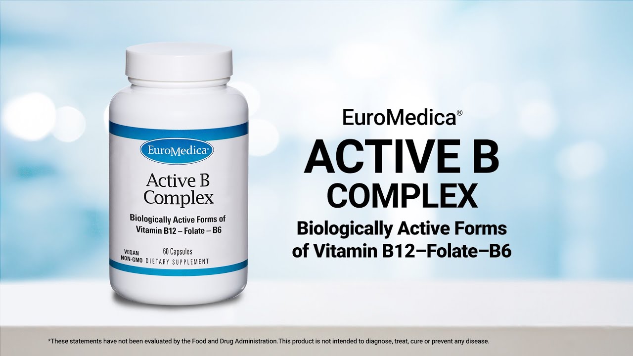 Active B Complex from EuroMedica® - EuroMedica