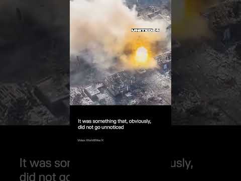 Russian RPG Operator Missing a Ukrainian Tank at Point-Blank Range #warinukraine