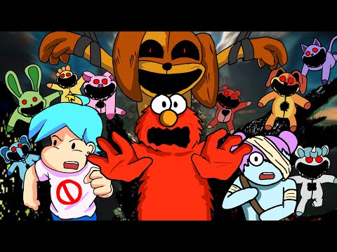 FNF part 3 BROKEN STRINGS | vs sesame street | Dogday w/ critters | LEARN WITH PIBBY | FNF ANIMATION