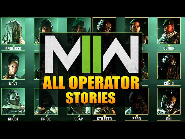 How To Unlock Nova Operator In Modern Warfare 2