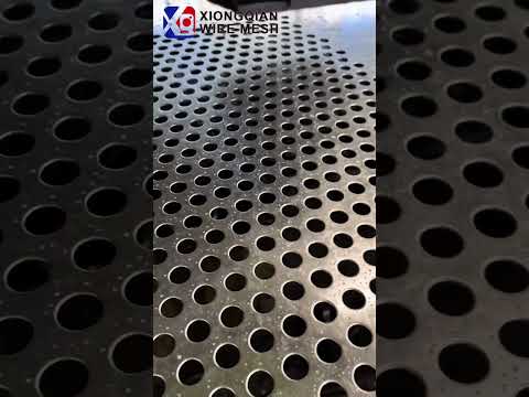 Flexible perforated metal sheet round hole mesh sus304 perforated sheets perforated screen stainless