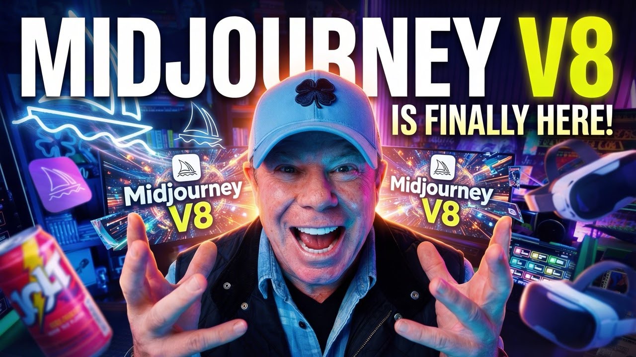 Midjourney V8 Tutorial (LIVE & UNCENSORED)