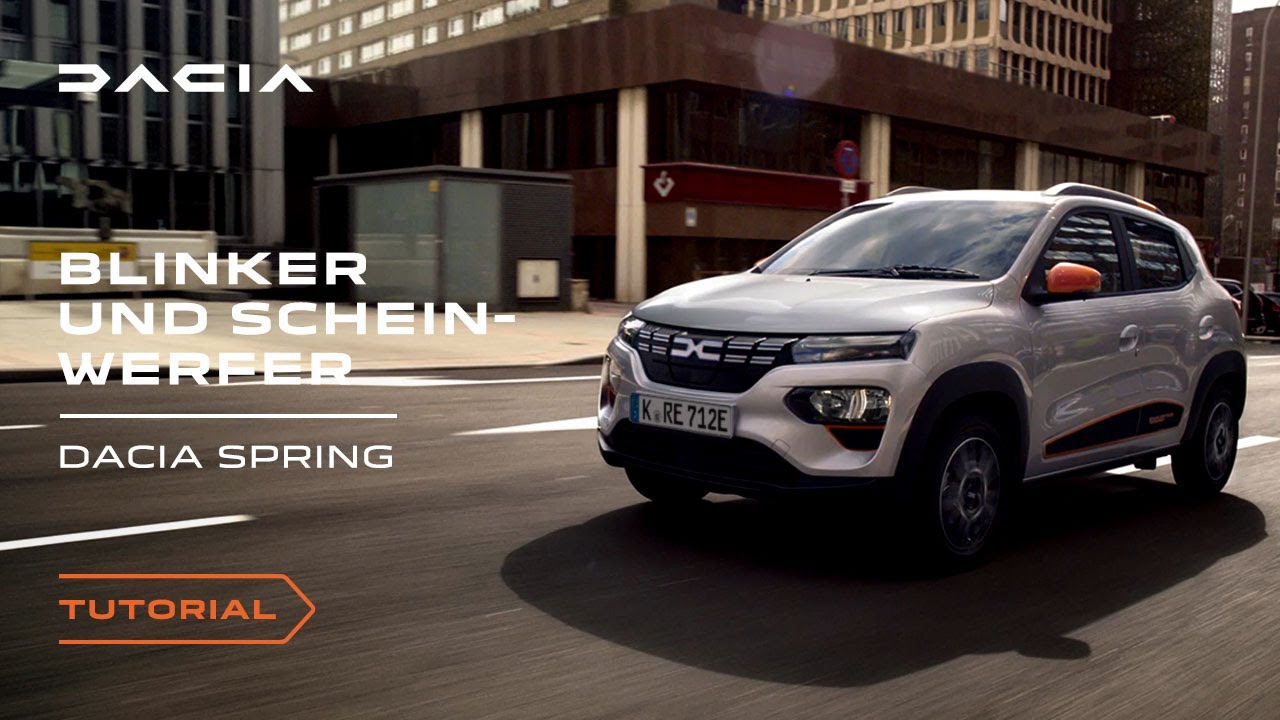 Video-Tutorials für den Spring – Dacia