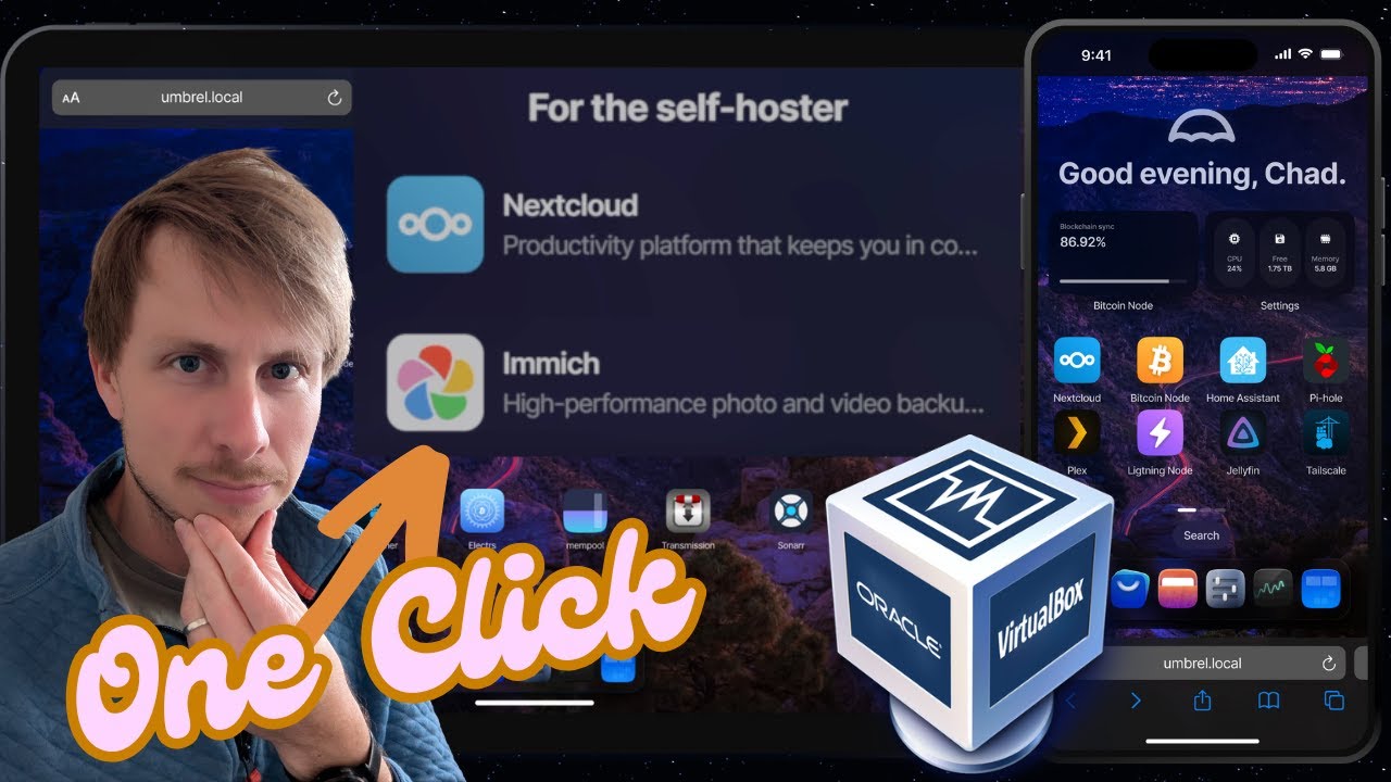 The self hosted OS with an app store!  How to install Umbrel OS.