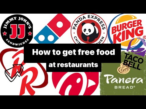 How to get free food using restaurant apps #free food at restaurants