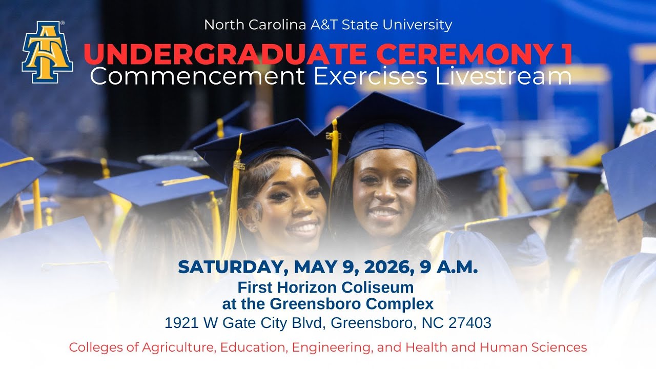 Spring 2026 Undergraduate Commencement, Ceremony 1