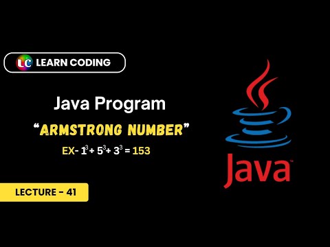 Learn Java program to check number is armstrong or not | Learn Coding - Mind Luster