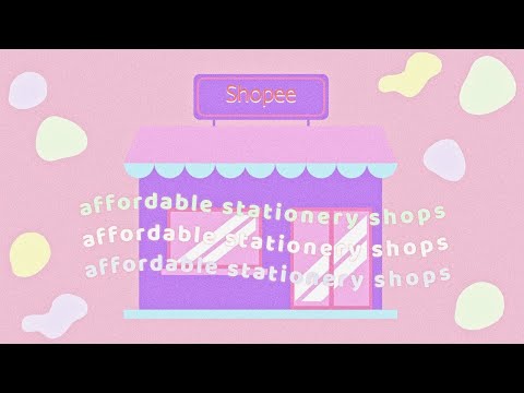 °・。 my top 5 go-to stationery shops on shopee ・。