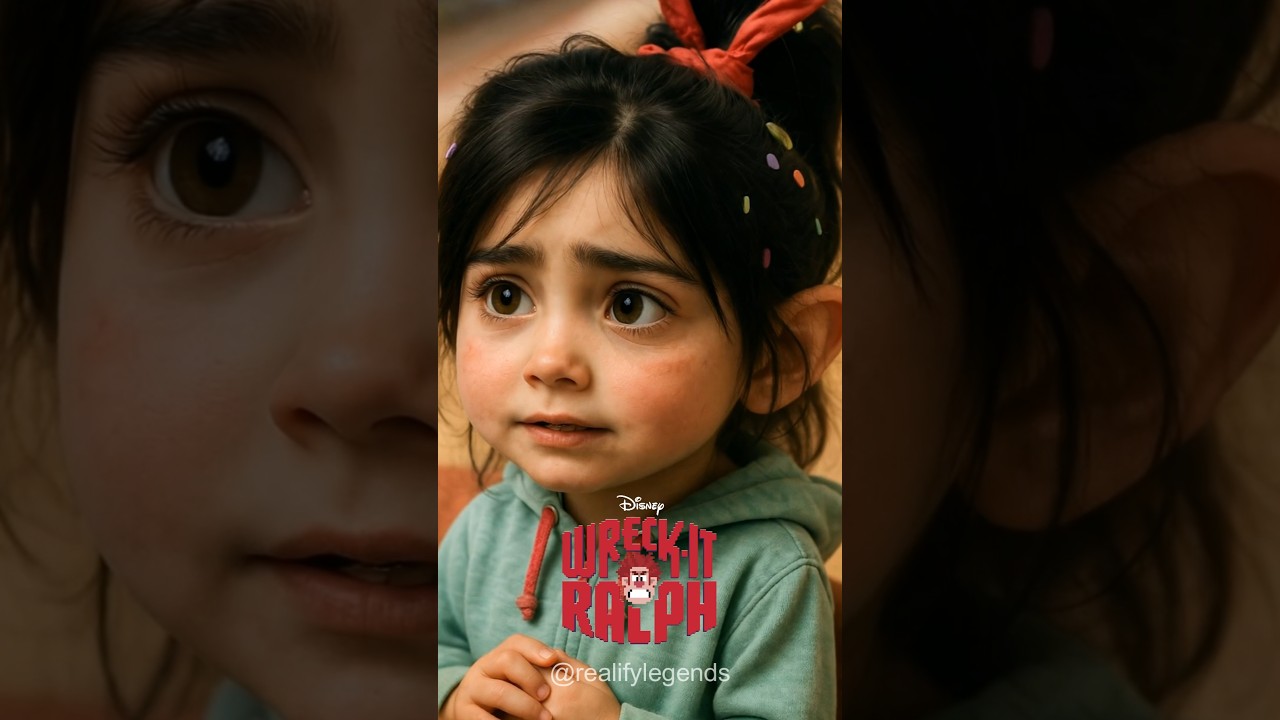 ✨️🧢 Wreck-It Ralph in Real Life #wreckitralph2 #wreckitralph #disneyanimation