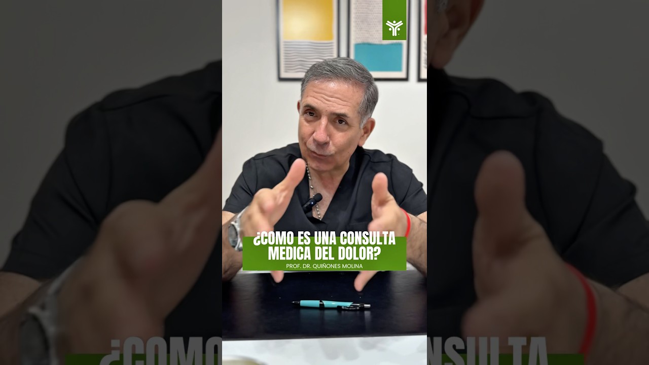 ¿Cómo es una consulta médica del dolor? ℹ️