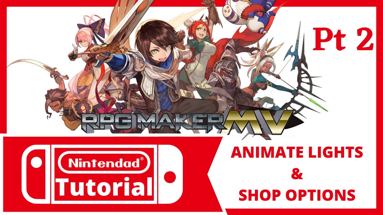 RPG Maker MV Nintendo Switch Fireplace and Shop Tutorial