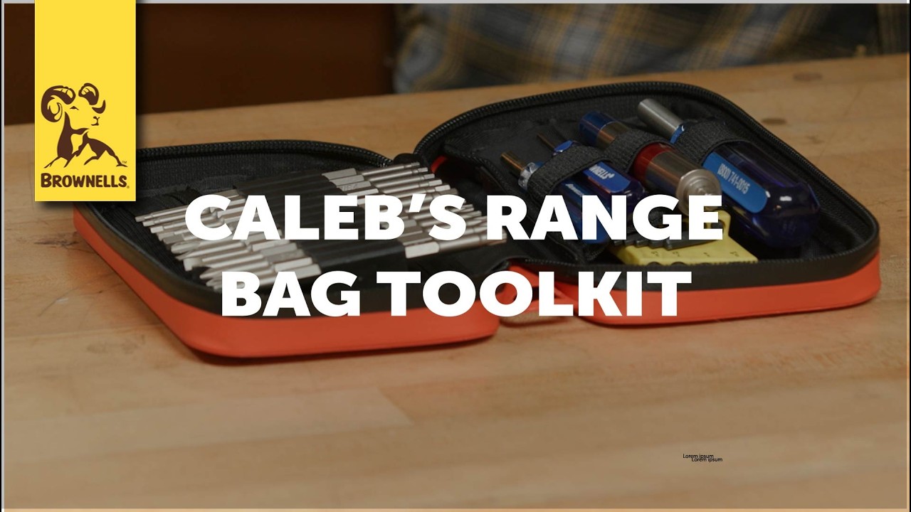 Caleb's Range Bag Toolkit