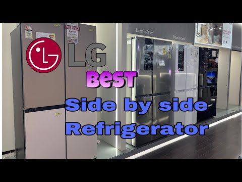 Best LG Side by side Refrigerators 2025 cool innovation smart design