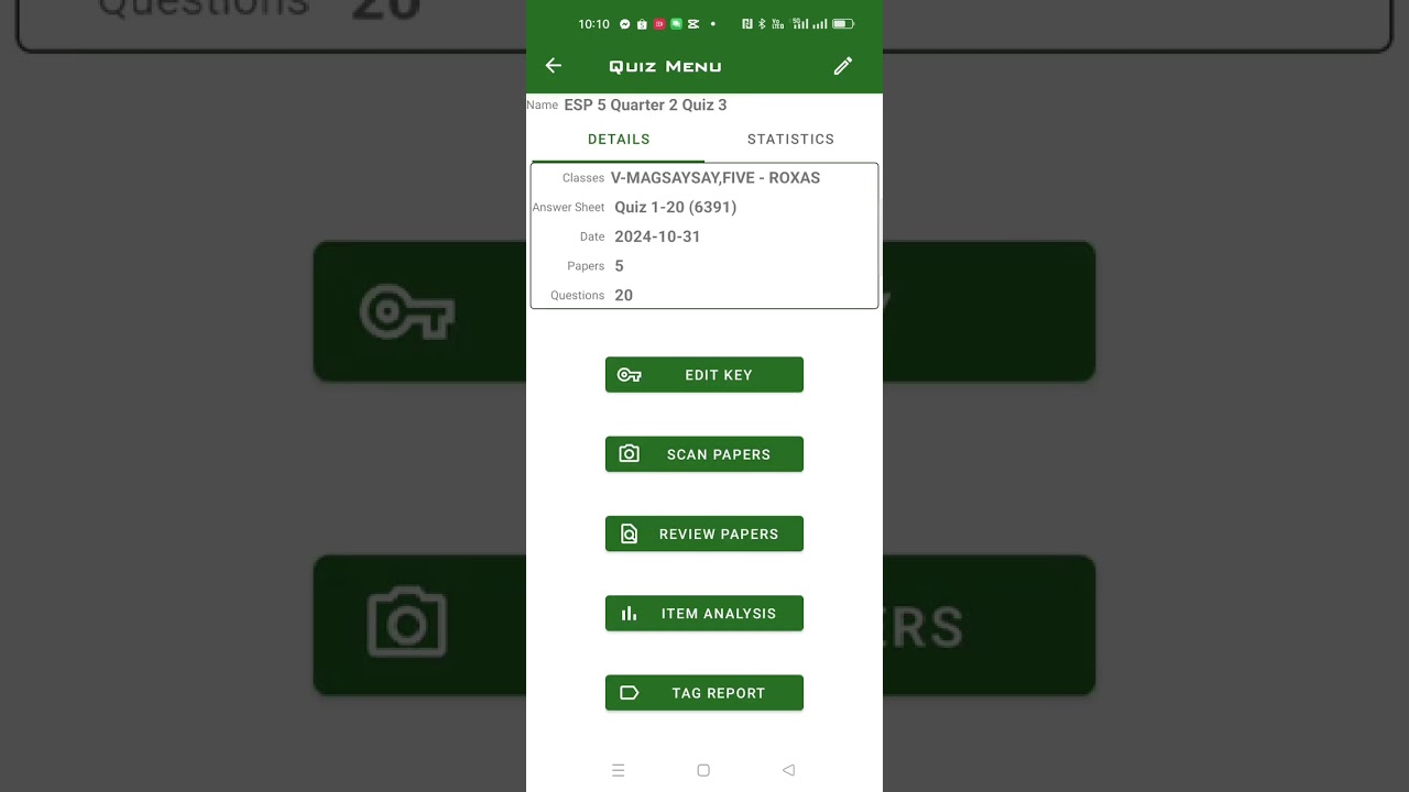 How to scan answer sheet in Zipgrade?