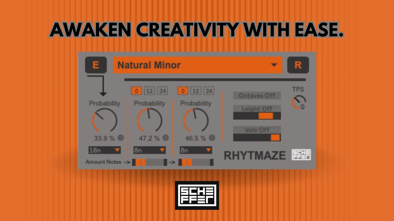 Rhytmaze Sequencer - Max for Live Ableton