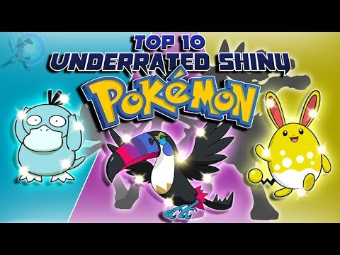 Top 10 Most Underrated Shiny Pokémon