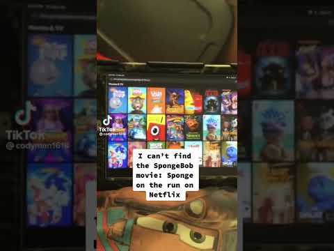 I Can't Find The SpongeBob Movie Sponge on the Run on Netflix