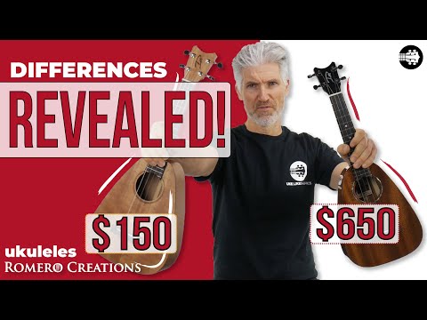 $150 Ukulele vs $650 Ukulele - Romero Creation Edition!