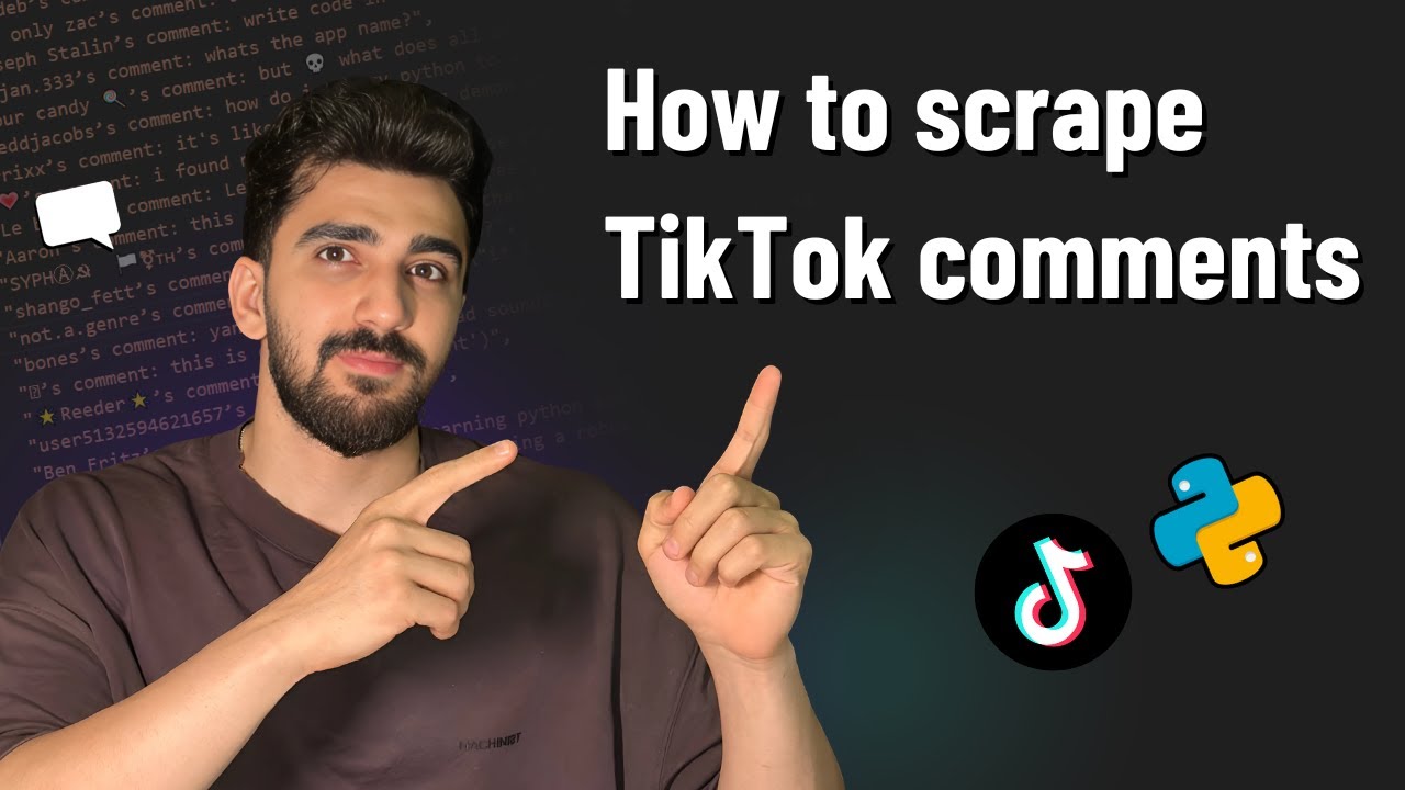 How to Scrape TikTok Comments With Python Requests