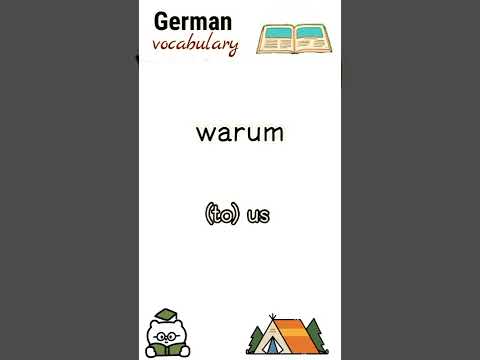 warum (why) | German language