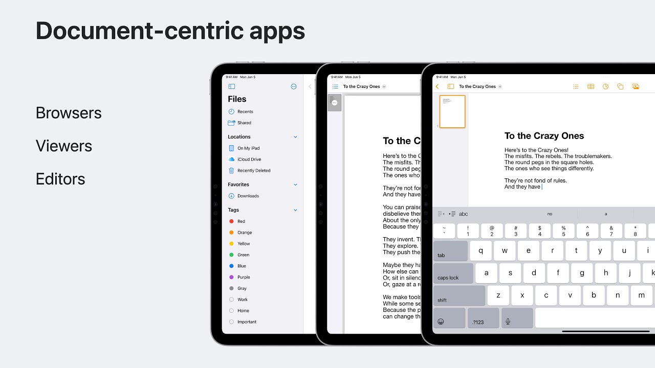 WWDC23: Build better document-based apps | Apple