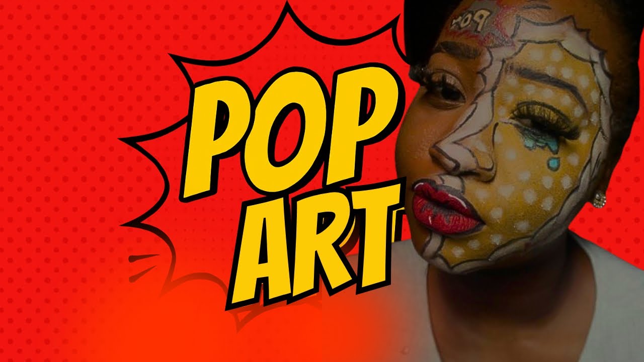 Vintage Comic Pop Art Look with Crazy Details!