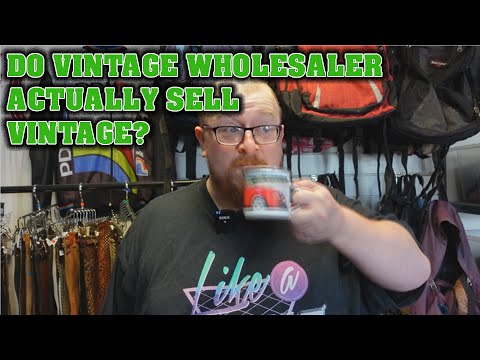 Do Vintage Wholesalers actually sell vintage?