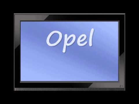 How to Pronounce Opel (German Car)