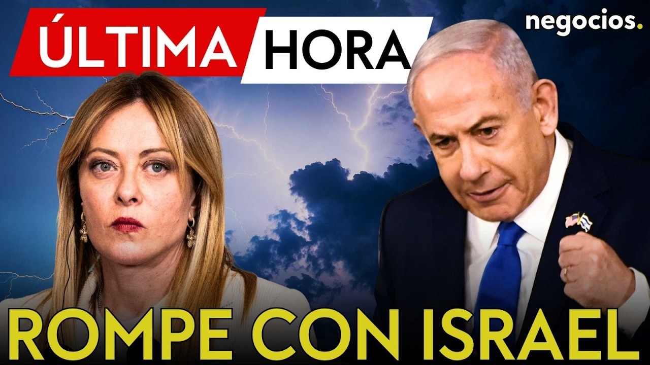 BREAKING NEWS | Meloni breaks with Netanyahu: Italy suspends defense agreement with Israel