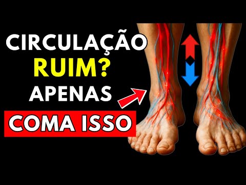 Elderly: How to improve blood CIRCULATION in the legs - 5 simple and very effective products