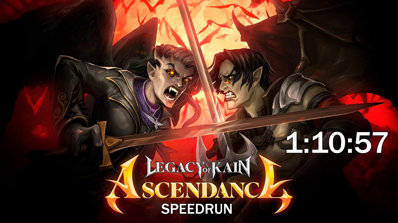 Legacy of Kain: Ascendance — Speedrun | 1:10:57 | Full Game (No Commentary)