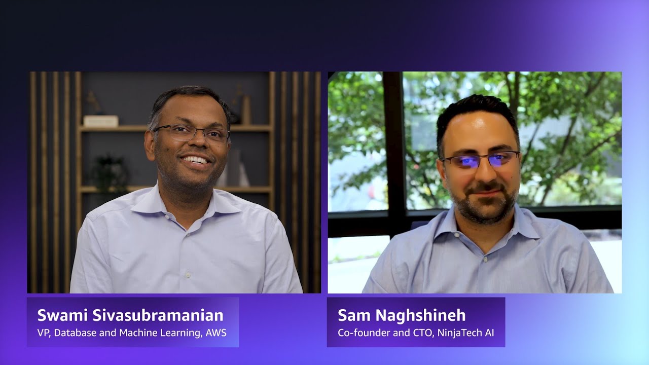 Generative AI Journeys - Fireside Chat with NinjaTech AI | Amazon Web Services