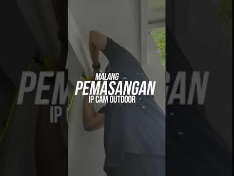 Pemasangan BARDI Smart IP Camera STC Outdoor oleh tim BARDI Malang