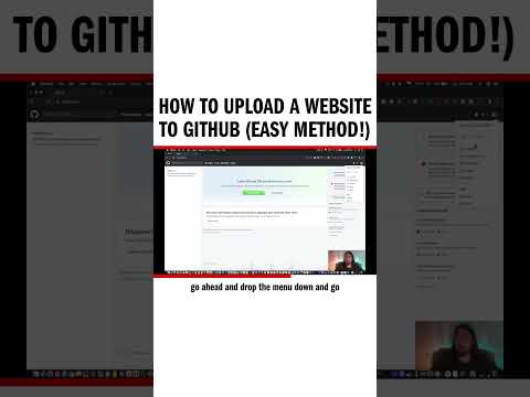 How to Upload A Website To GitHub (EASY Method!)