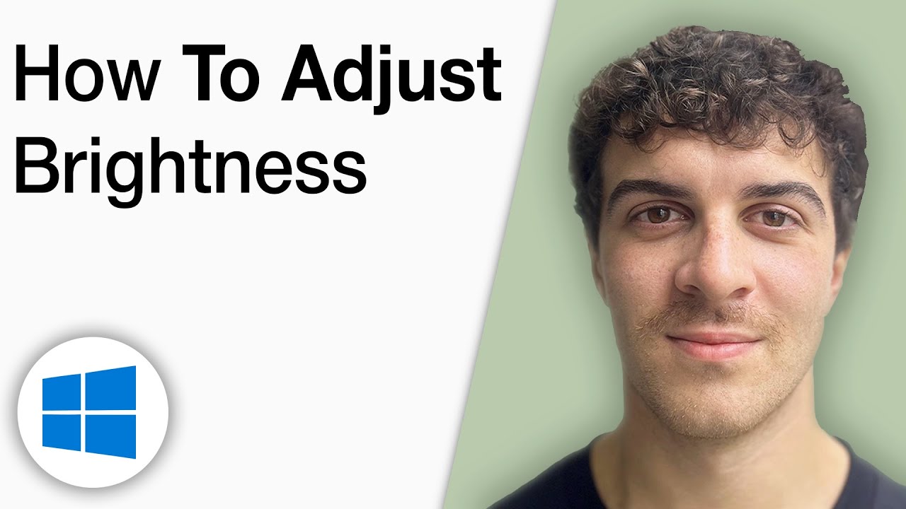 How to Adjust Brightness on Windows 10 [2025 Full Guide]