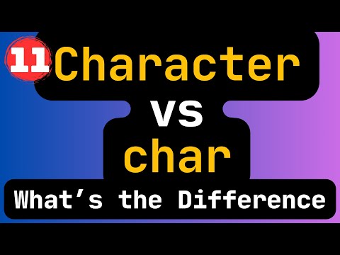 11 - ⚖️ Compare Character vs char in Java | What’s the Real Difference?