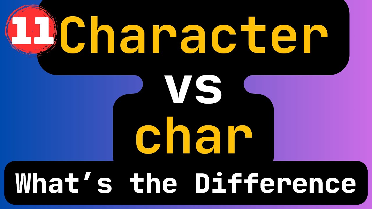 11 - ⚖️ Compare Character vs char in Java | What’s the Real Difference?