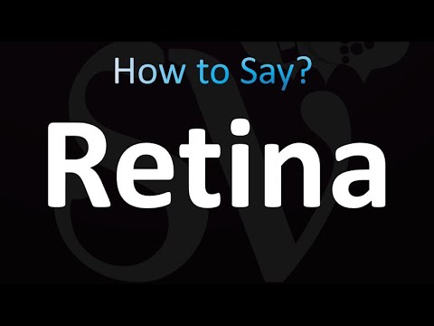 How to Pronounce Retina (correctly!)