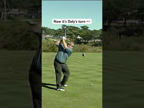 John Daly OUTDRIVES Tiger 😳