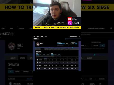How to Track stats in Rainbow Six Siege