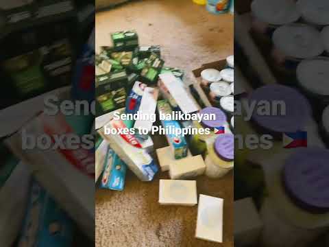 Sending balikbayan boxes to the Philippines ๐ต๐ญ